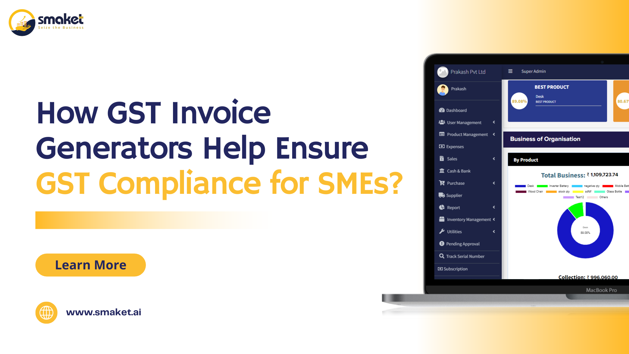How GST Invoice Generators Ensure GST Compliance for SMEs